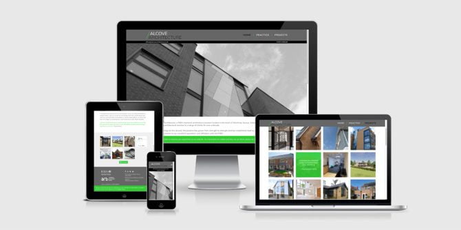 New website for architects in Worthing - Maroon Balloon website design ...